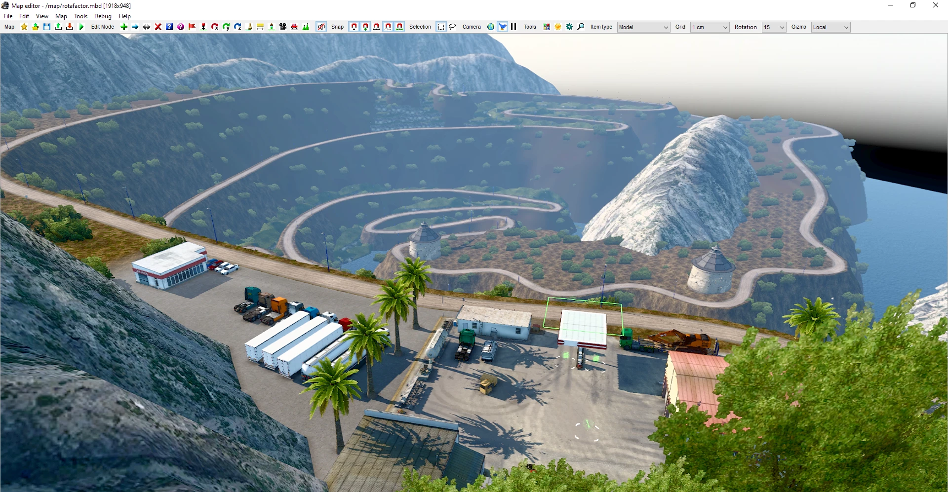 Rota Factor Map v.1.10 - ETS 2